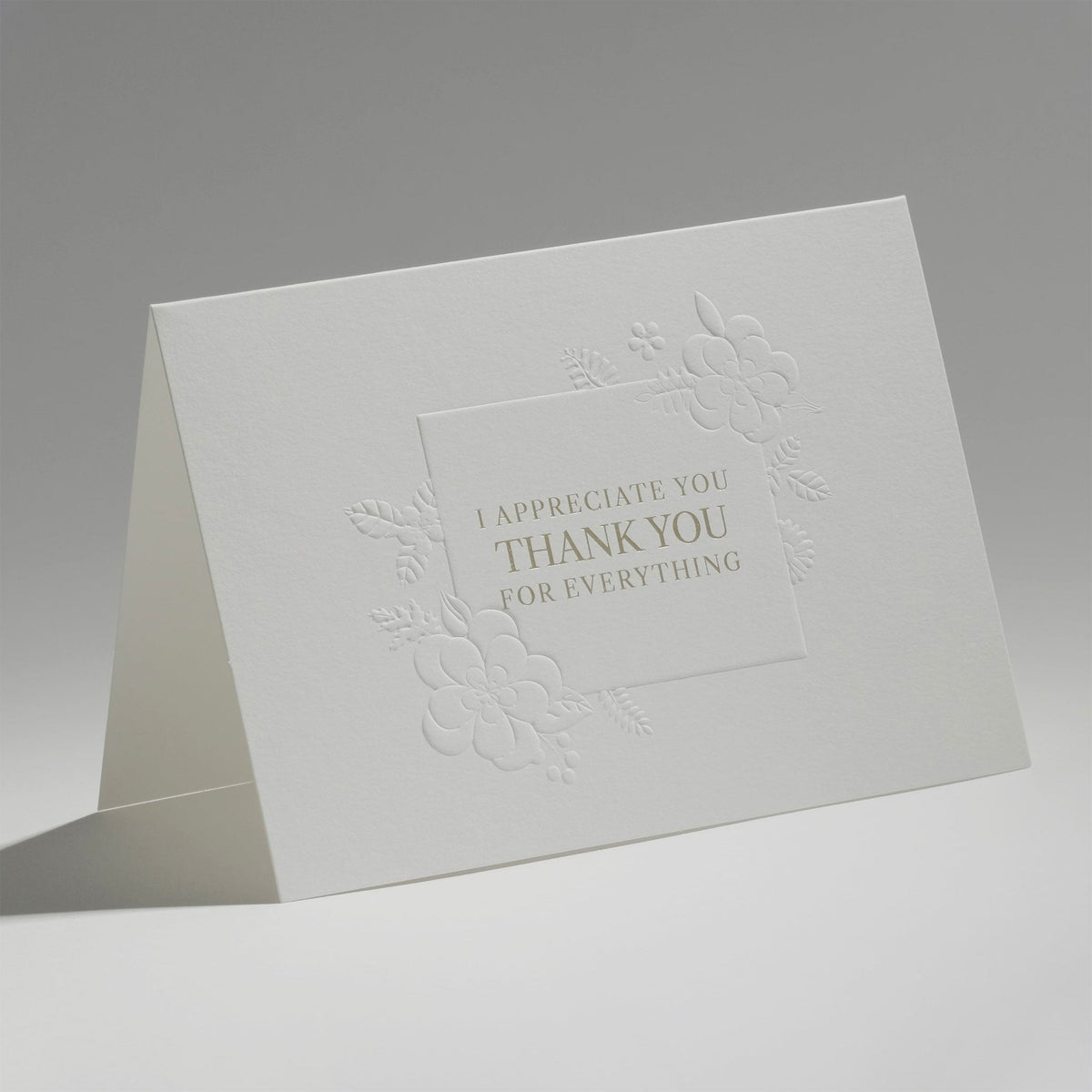 I Appreciate You Greeting Card – Express Deep Gratitude – VAUCLUSE