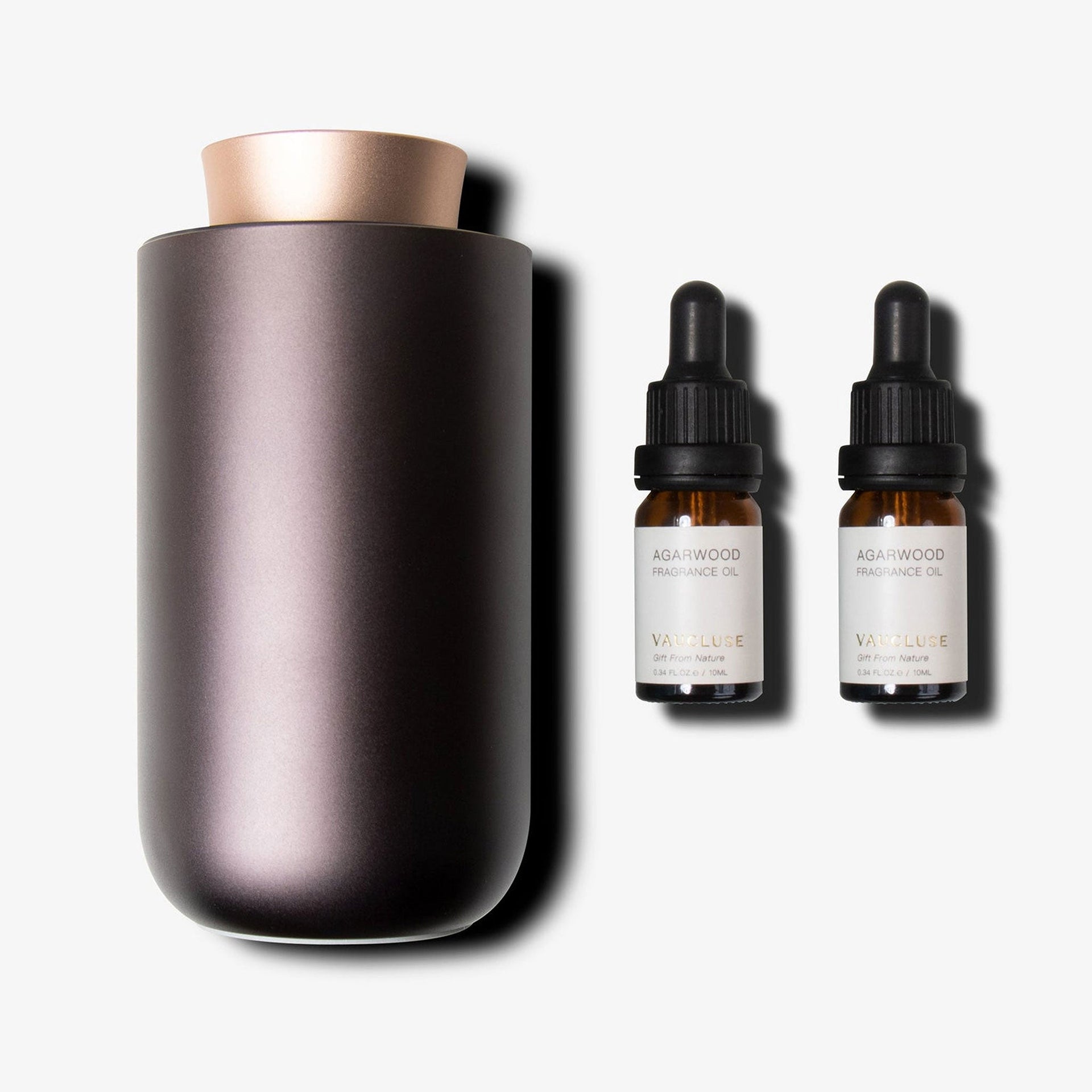 Brown Rose Gold Electric Essential Oil Diffuser - Transform Your Space ...